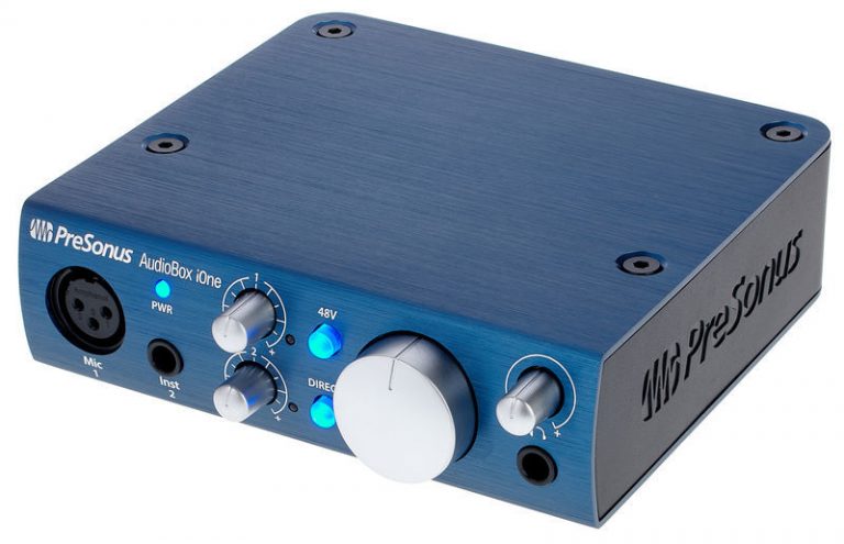 Shop and Buy PreSonus Studio AudioBox iOne Audio Interface Online on Irukka
