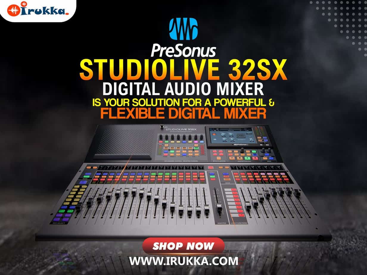 32SC Digital Mixer is your solution for a powerful & flexible digital mixer