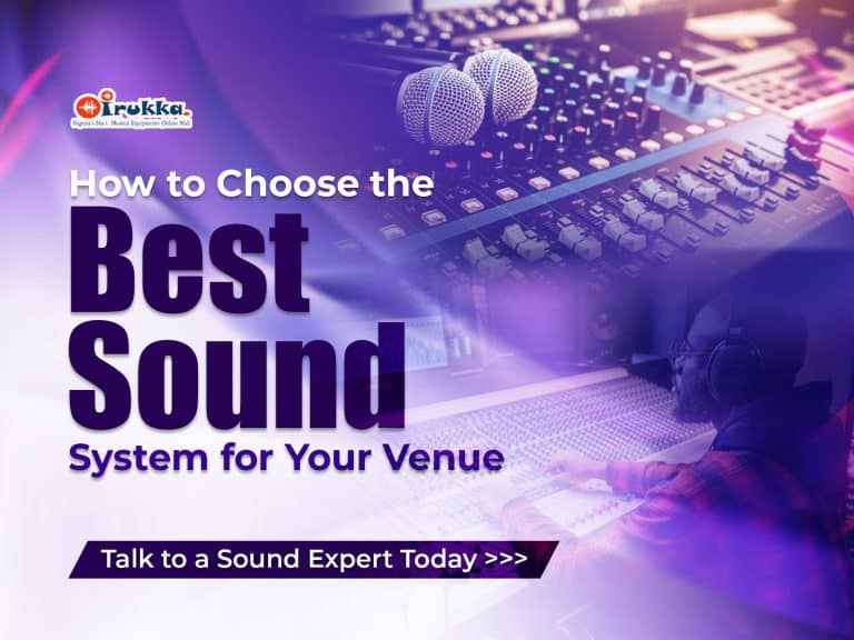 How to Choose the Best Sound System for Your Venue | Talk to Irukka ...