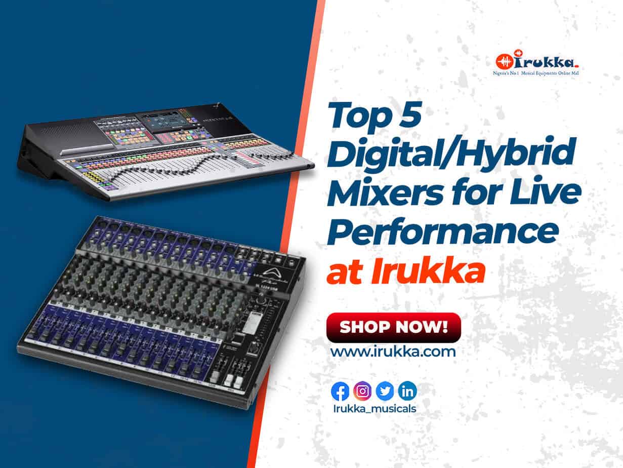 5 Best Digital Mixers for Live Performance in Nigeria (2025 ...