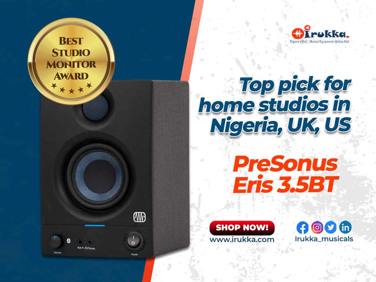 PreSonus Eris 3.5BT Named Best Studio Monitor 2025 | Creators’ Favorite ...