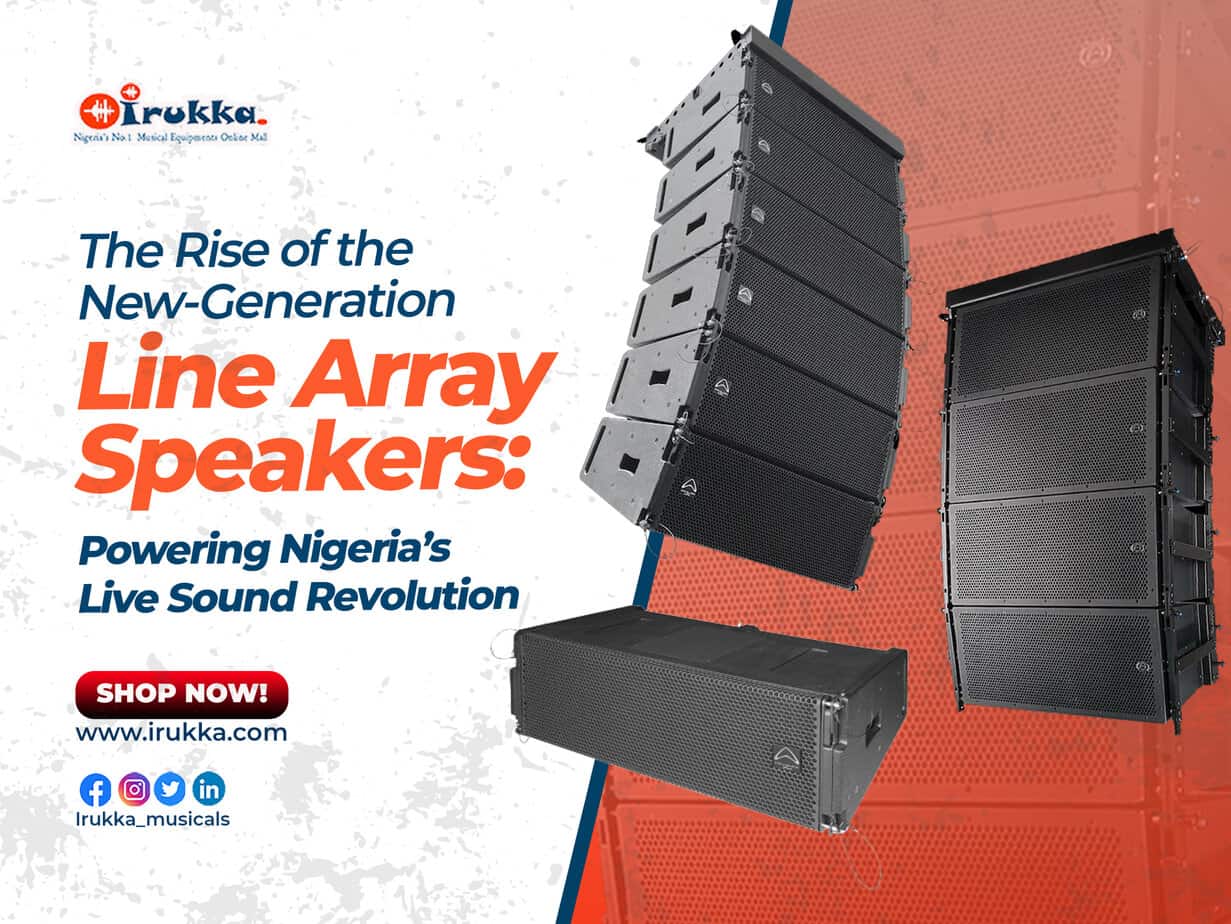 Best Line Array Speakers in Nigeria 2025 | Wharfedale Line Array Systems